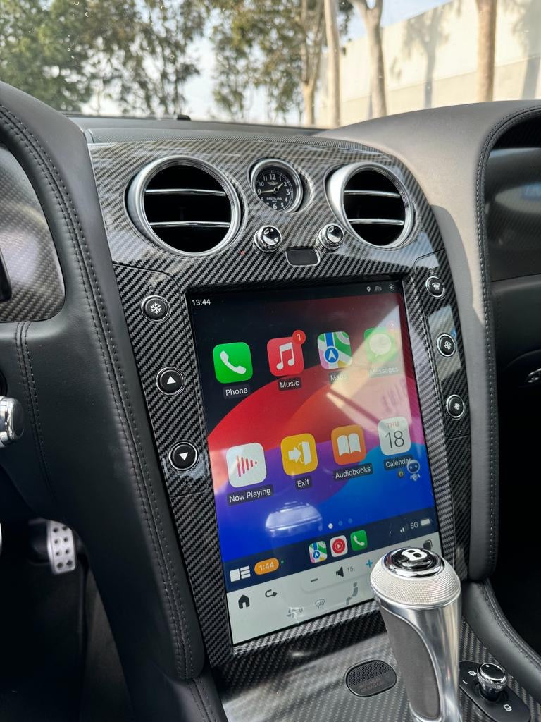 Bentley Continental GT / Flying Spur Navigation Screen Upgrade with 12